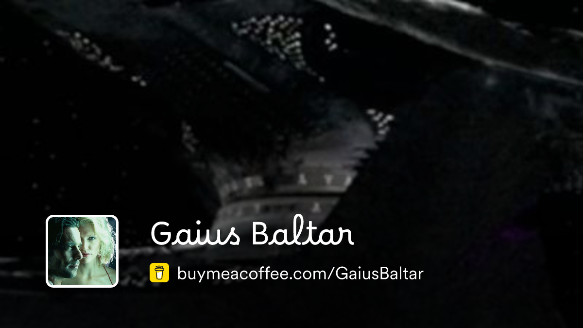 Gaius Baltar - Buymeacoffee