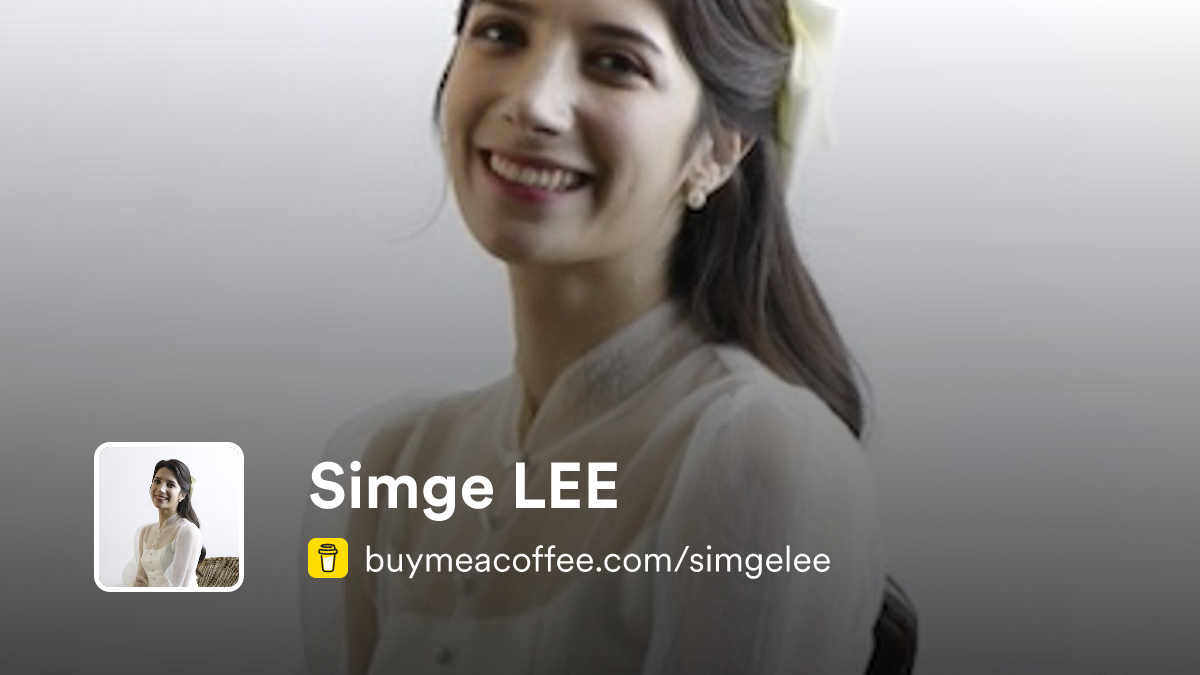 Simge LEE is Psikoterapi / Atölye - Buymeacoffee