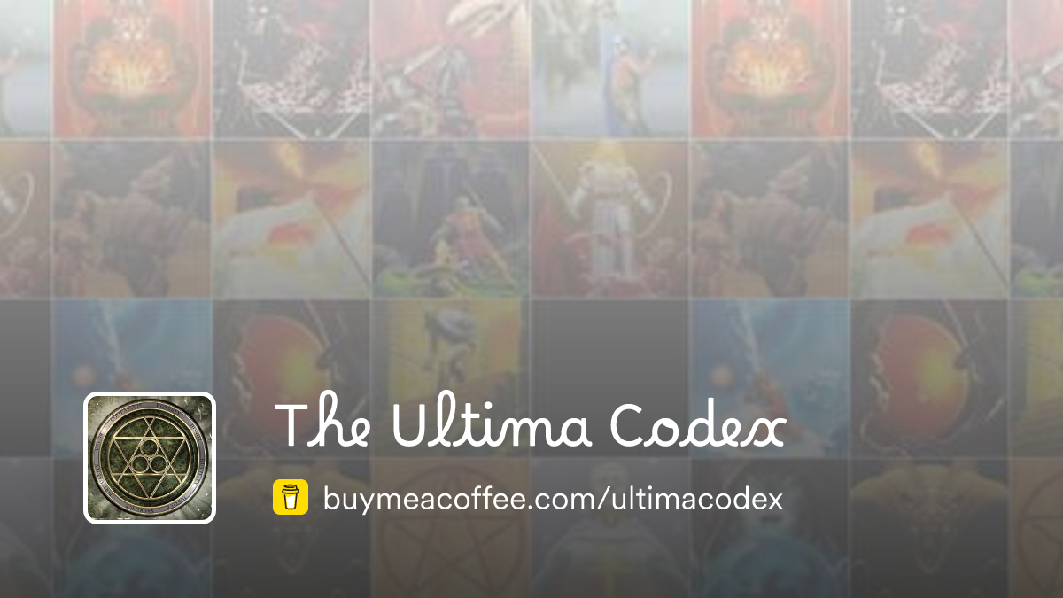 The Ultima Codex - Buymeacoffee