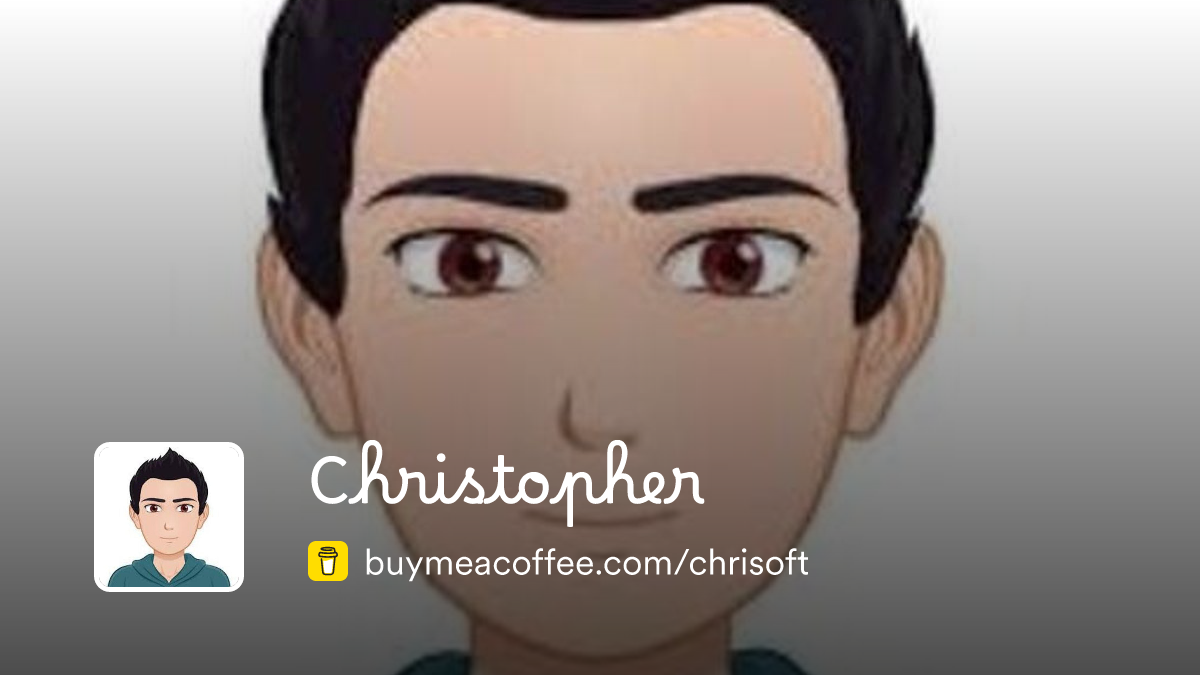 Christopher - Buymeacoffee