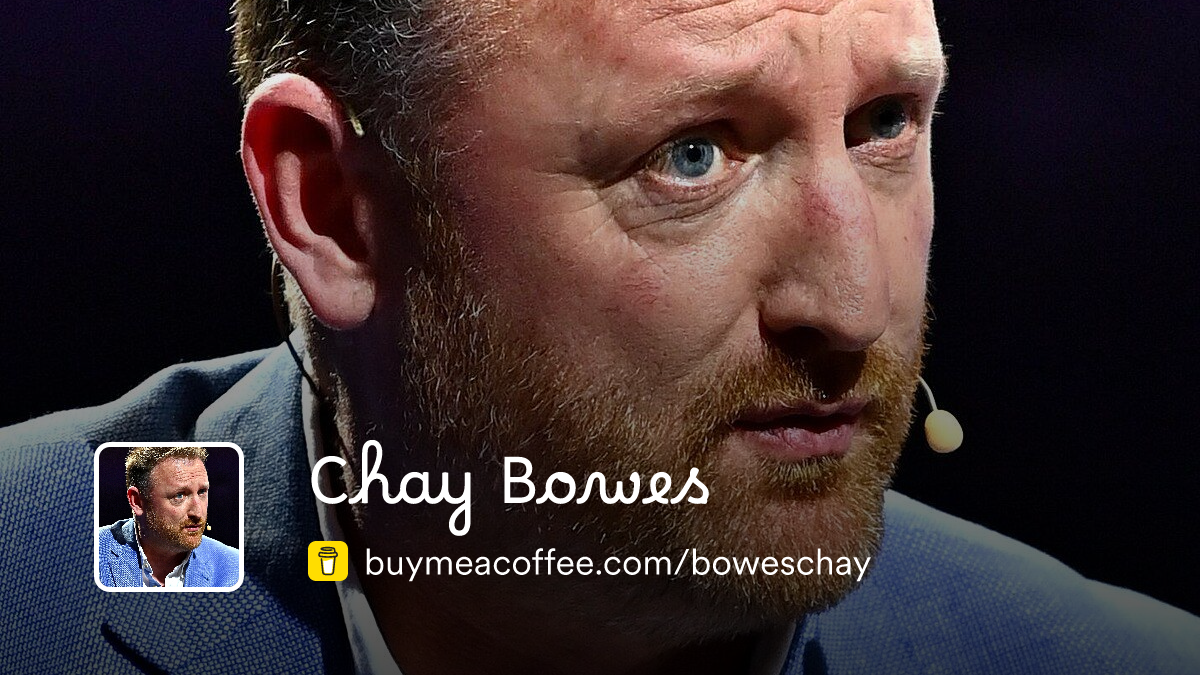 Chay Bowes - Buymeacoffee