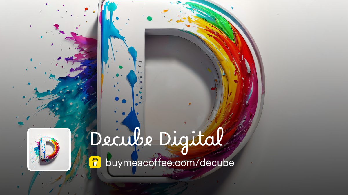 Decube Digital - Buymeacoffee Decube Digital - Buymeacoffee