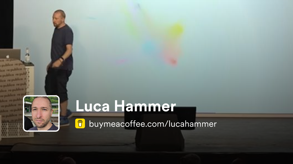 Luca Hammer is TweetXer, Followfinder, Accountanalysis - Buymeacoffee