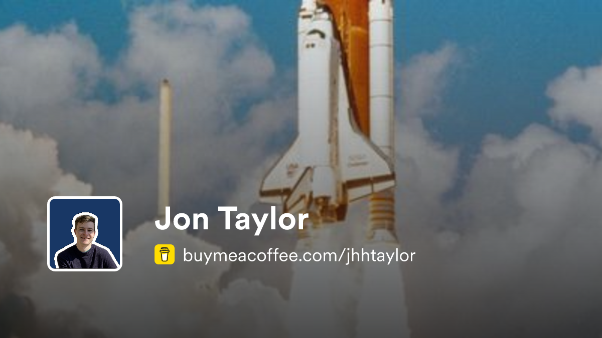 Jon Taylor - Buymeacoffee
