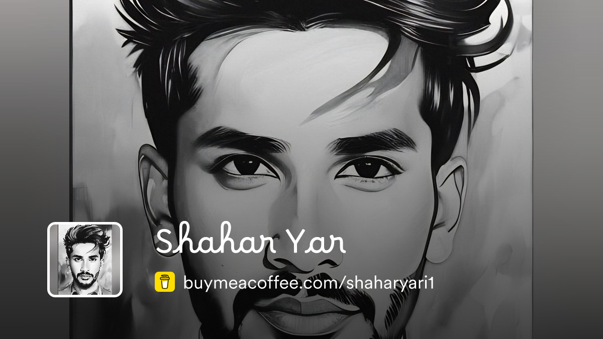 Shahar Yar - Buymeacoffee