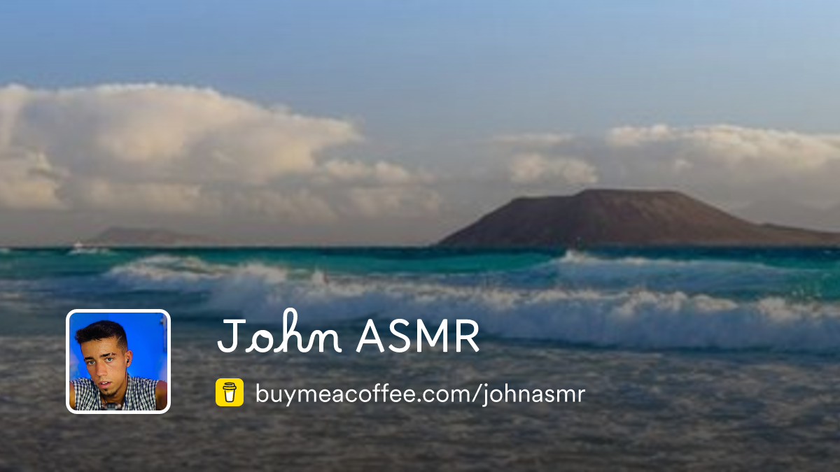 John ASMR is creating ASMR videos for the Fam.💖 - Buymeacoffee
