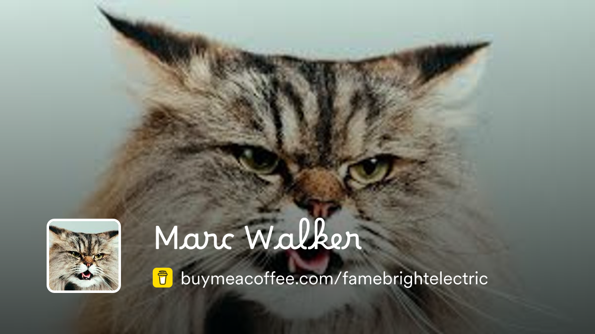 Extras | Marc Walker - Buymeacoffee