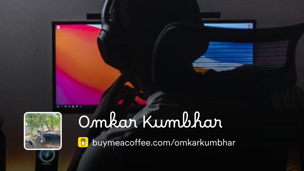 Omkar Kumbhar - Buymeacoffee