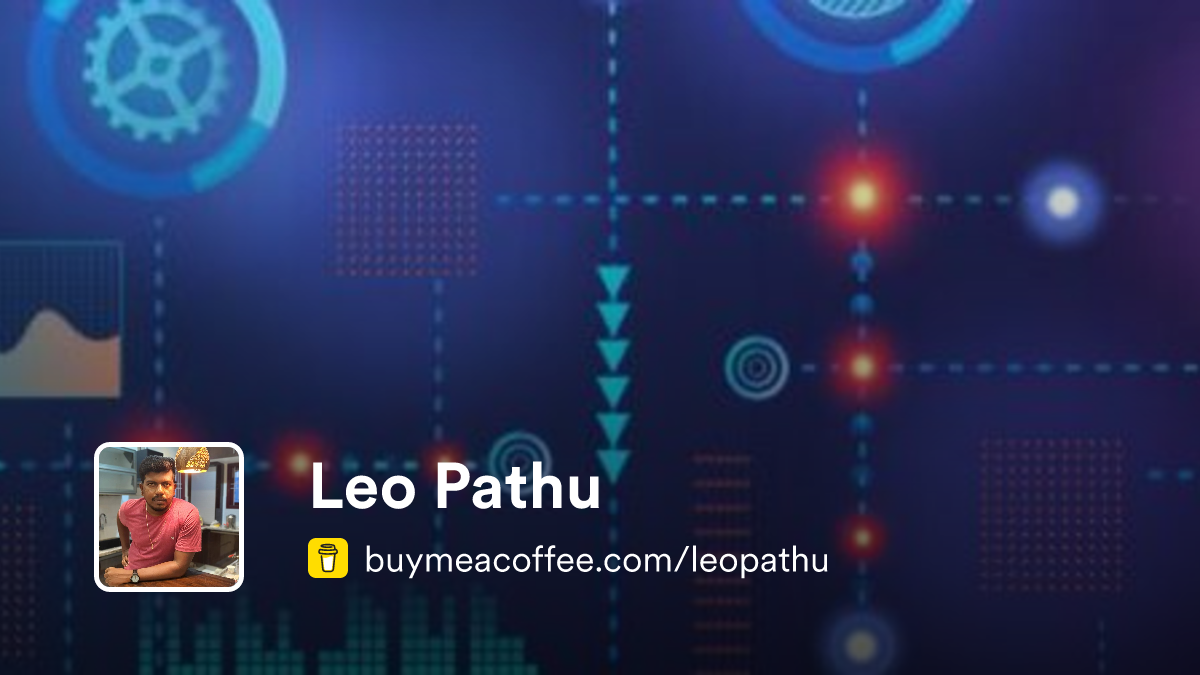 Leo Pathu is Passionate Software Engineer - Buymeacoffee