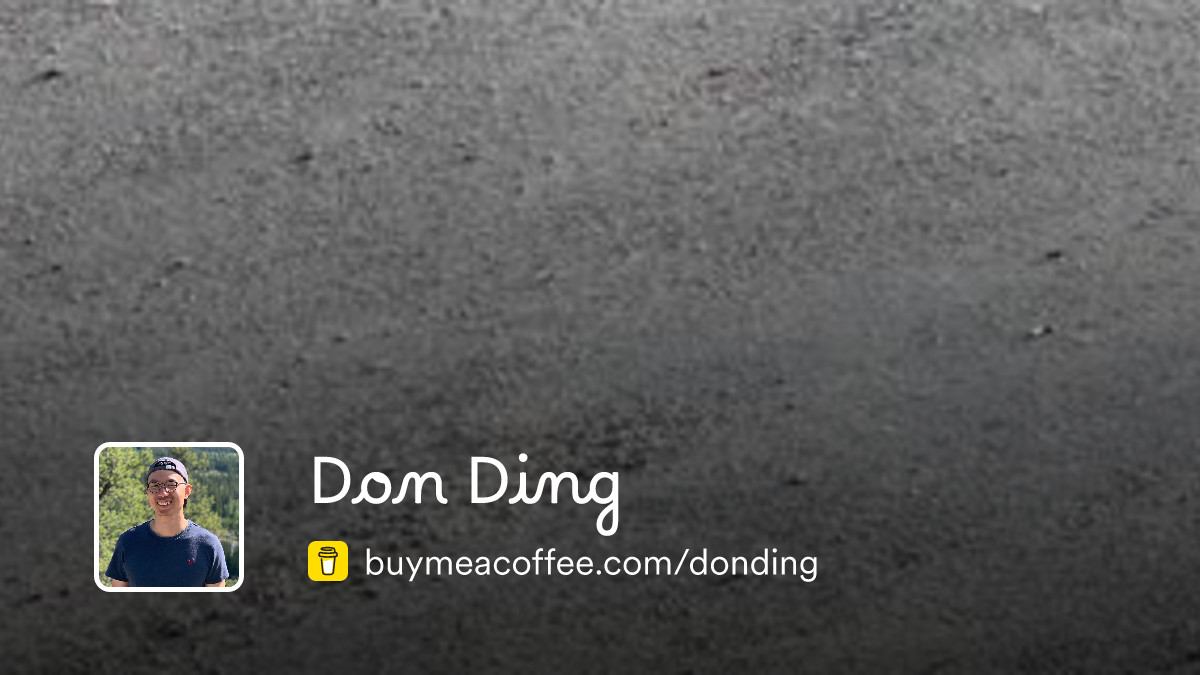 Membership | Don Ding - Buymeacoffee