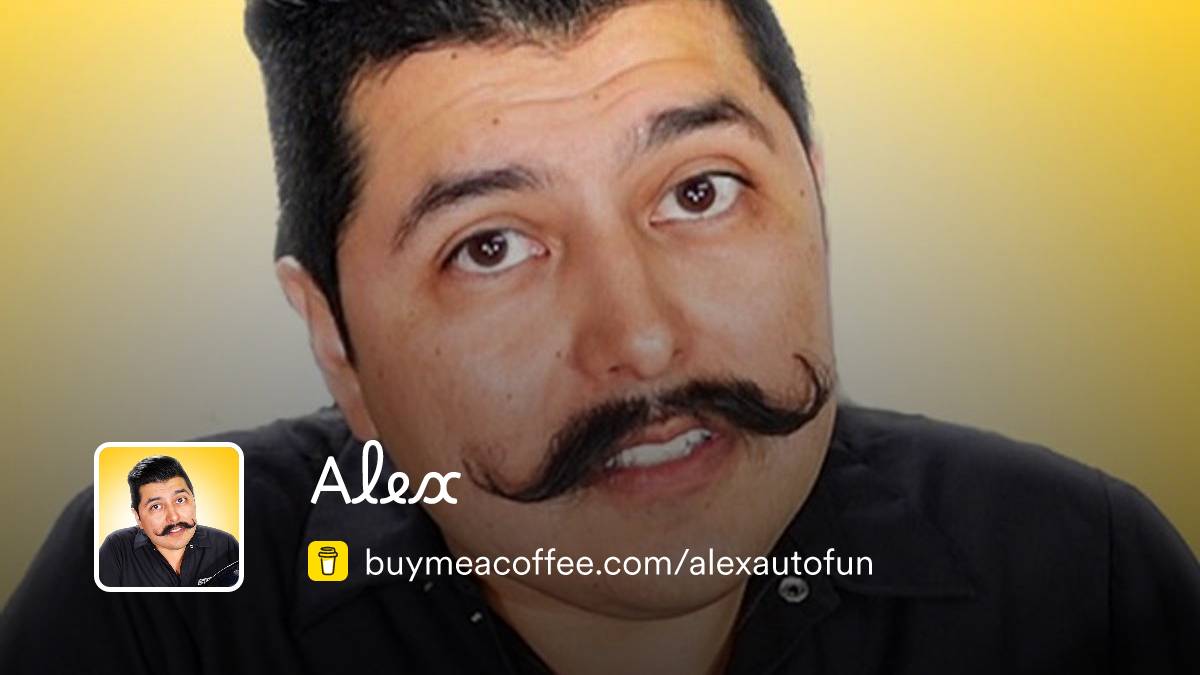 Alex is Creating Tech Learning Videos on YouTube - Buymeacoffee