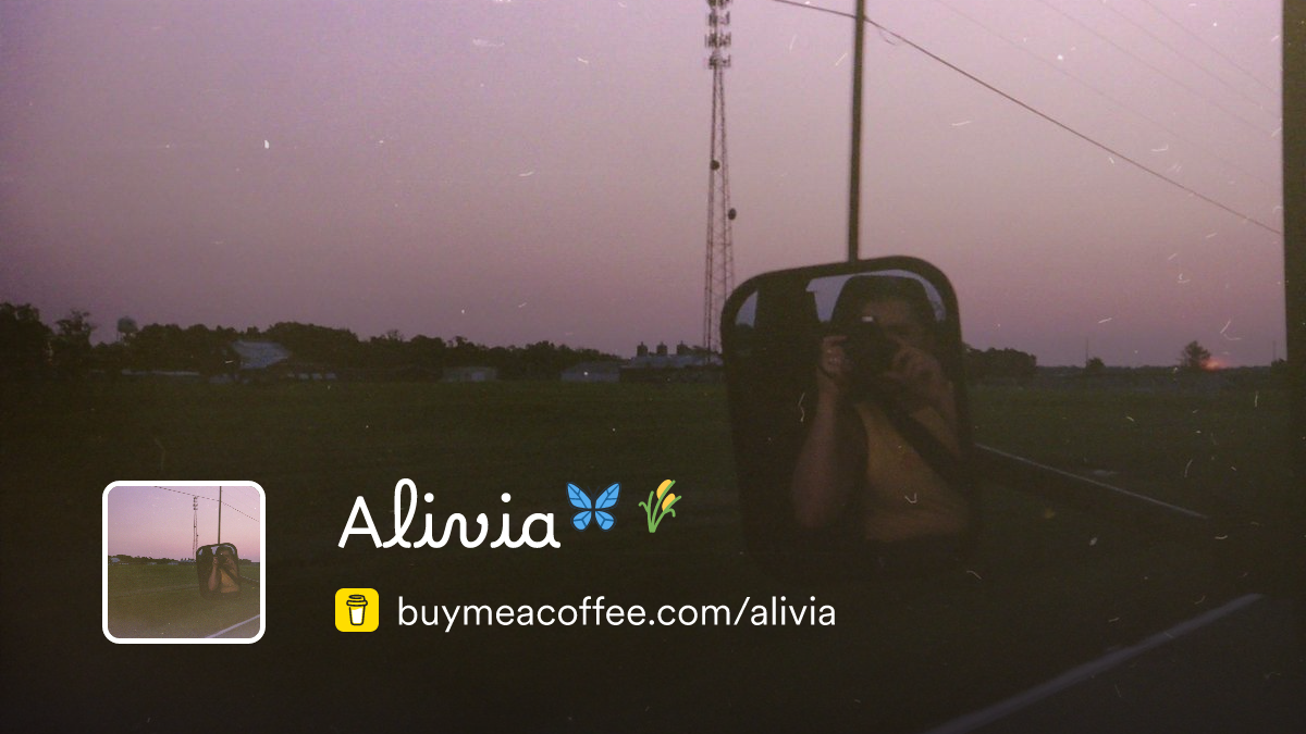 Alivia🦋🌾 is Indiana Content🤠 - Buymeacoffee