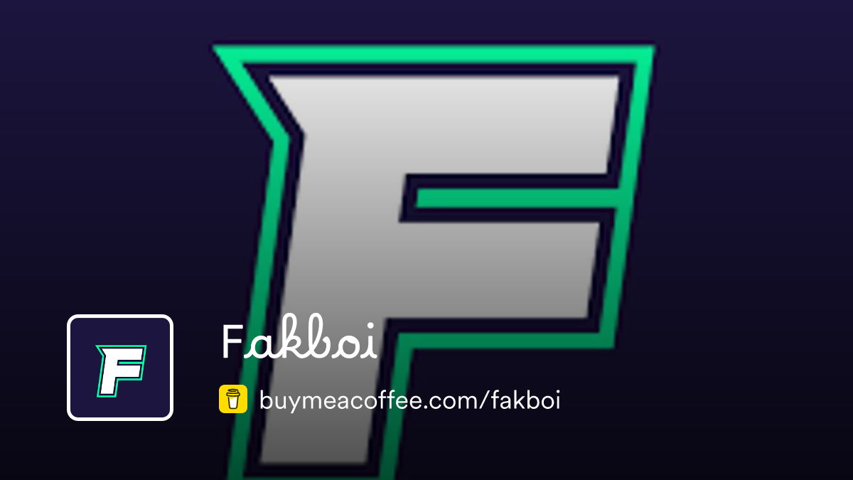 Fakboi - Buymeacoffee