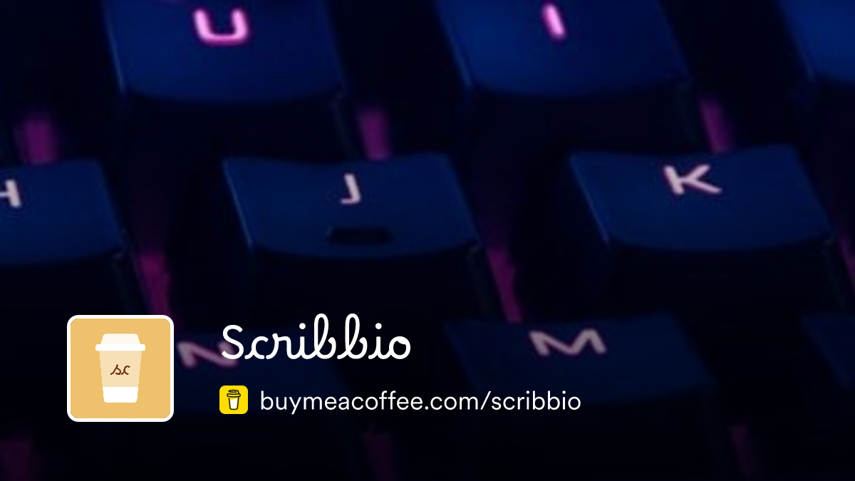 Scribbio is is creating inspirational content for Coders - Buymeacoffee