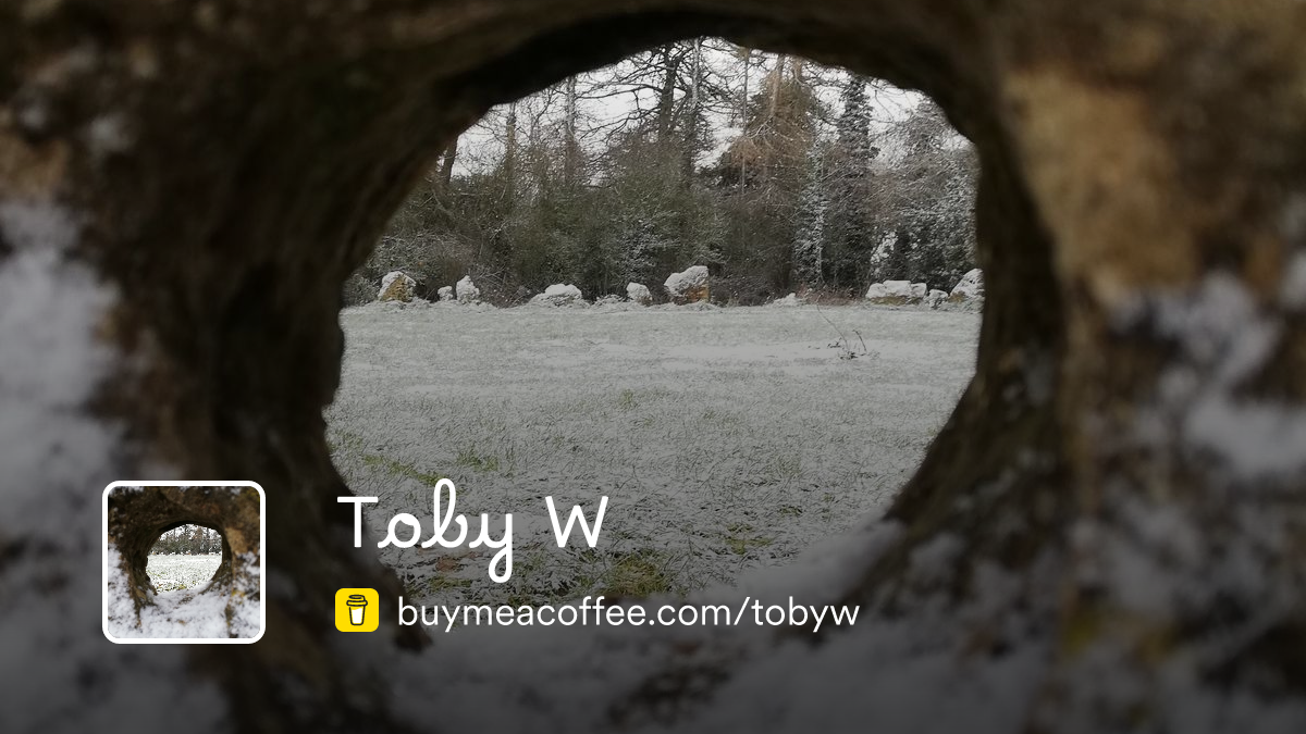 Toby W - Buymeacoffee
