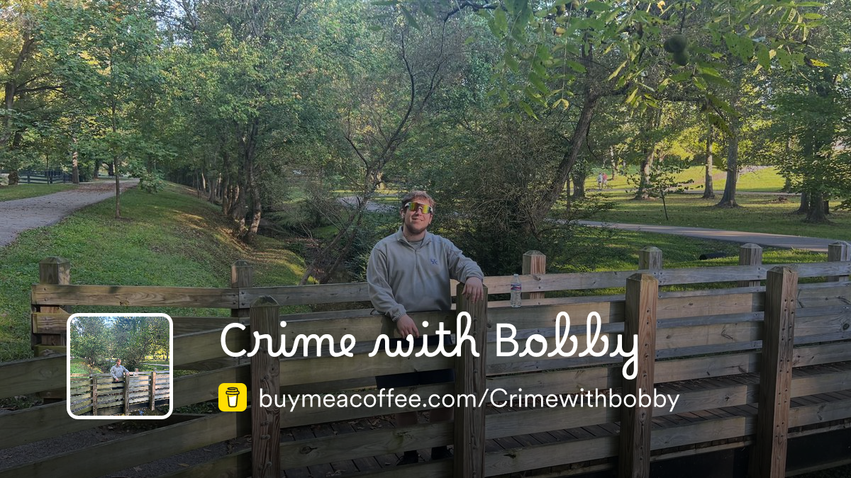 Crime with Bobby - Buymeacoffee