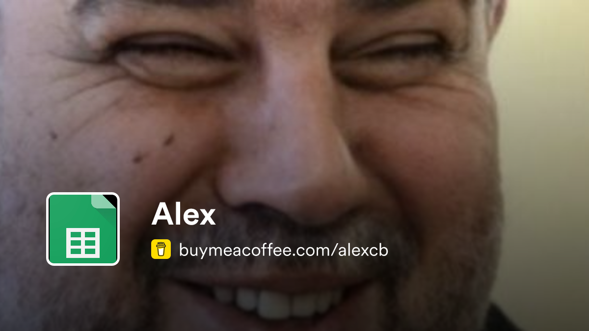 Alex - Buymeacoffee