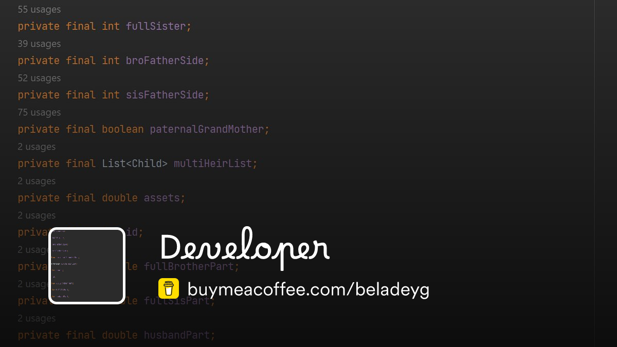 Developer is Islamic, Feqh apps developer - Buymeacoffee