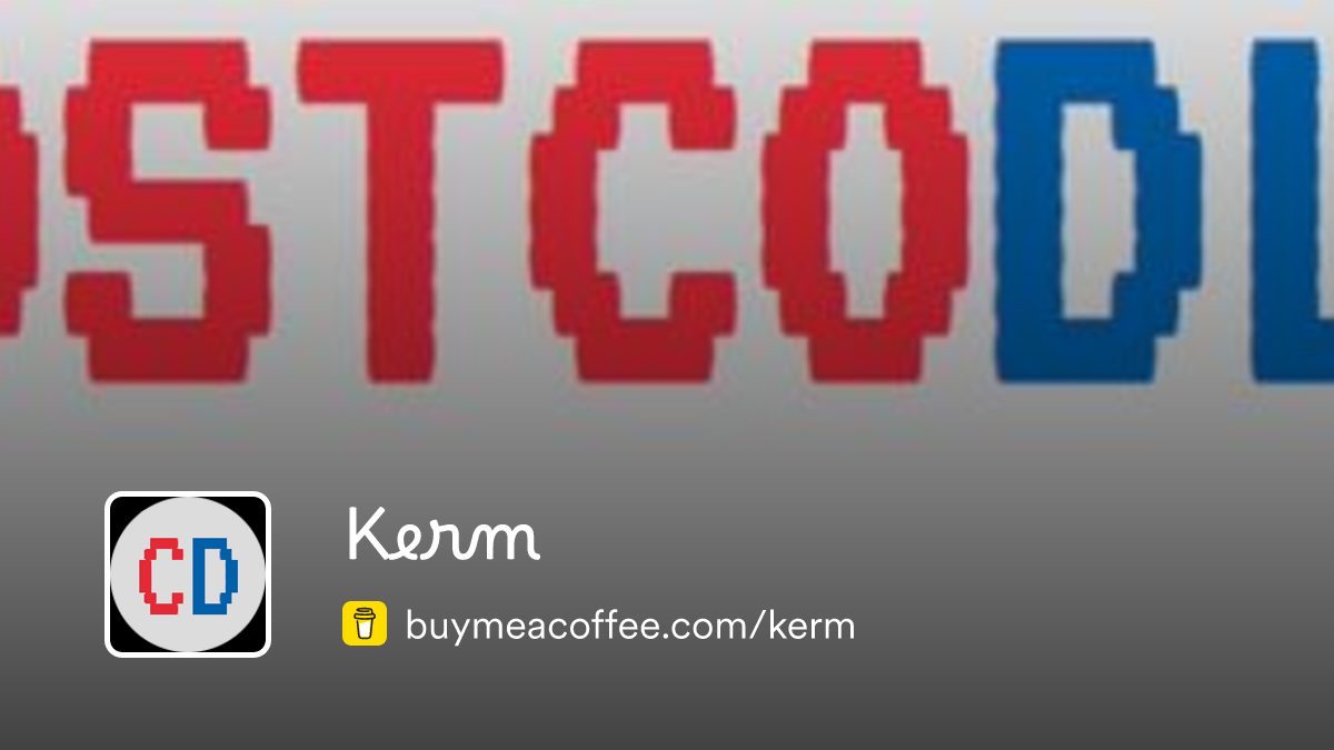 Kerm is developing Costcodle - Buymeacoffee