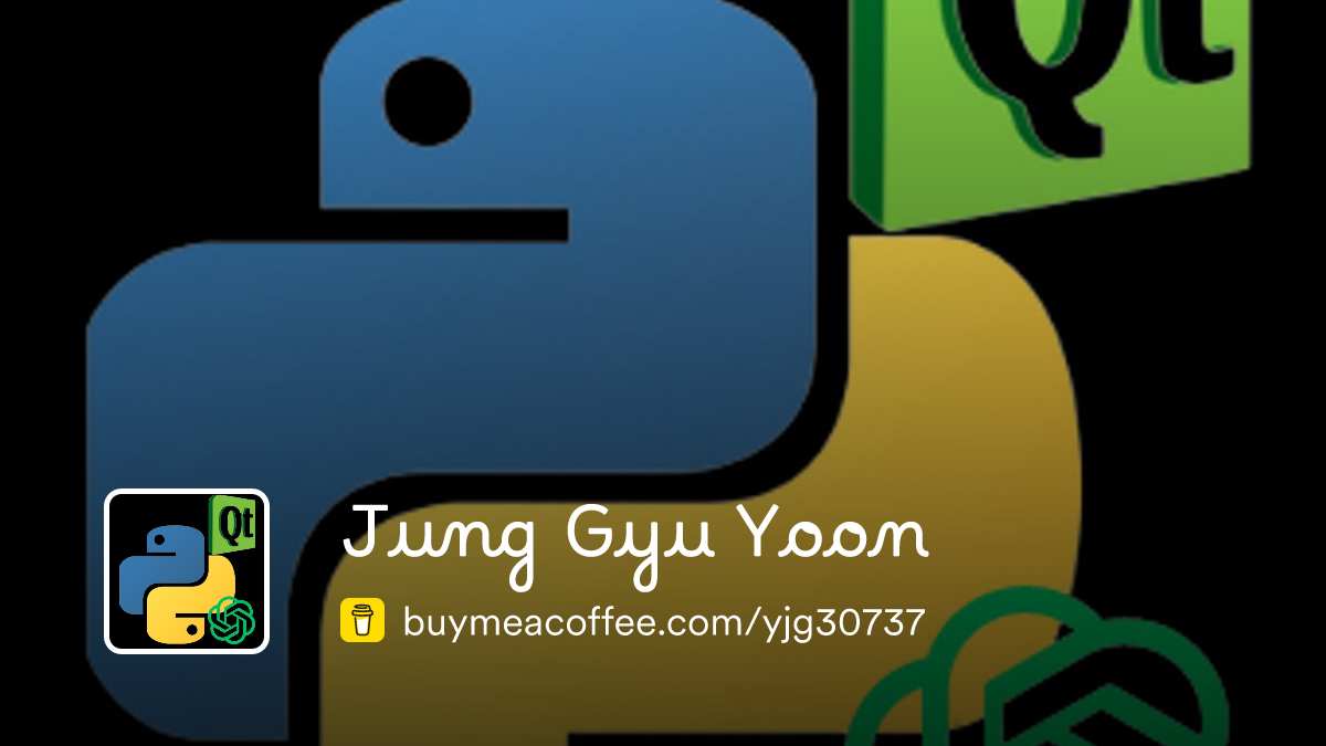 Jung Gyu Yoon - Buymeacoffee