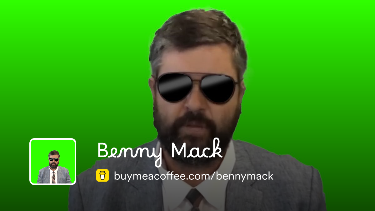 Benny Mack is IRL content in NZ and internationally. - Buymeacoffee