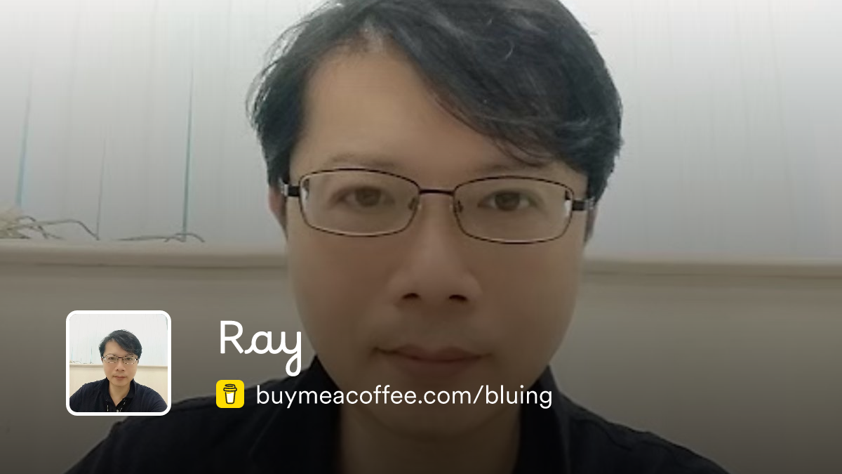 Ray - Buymeacoffee