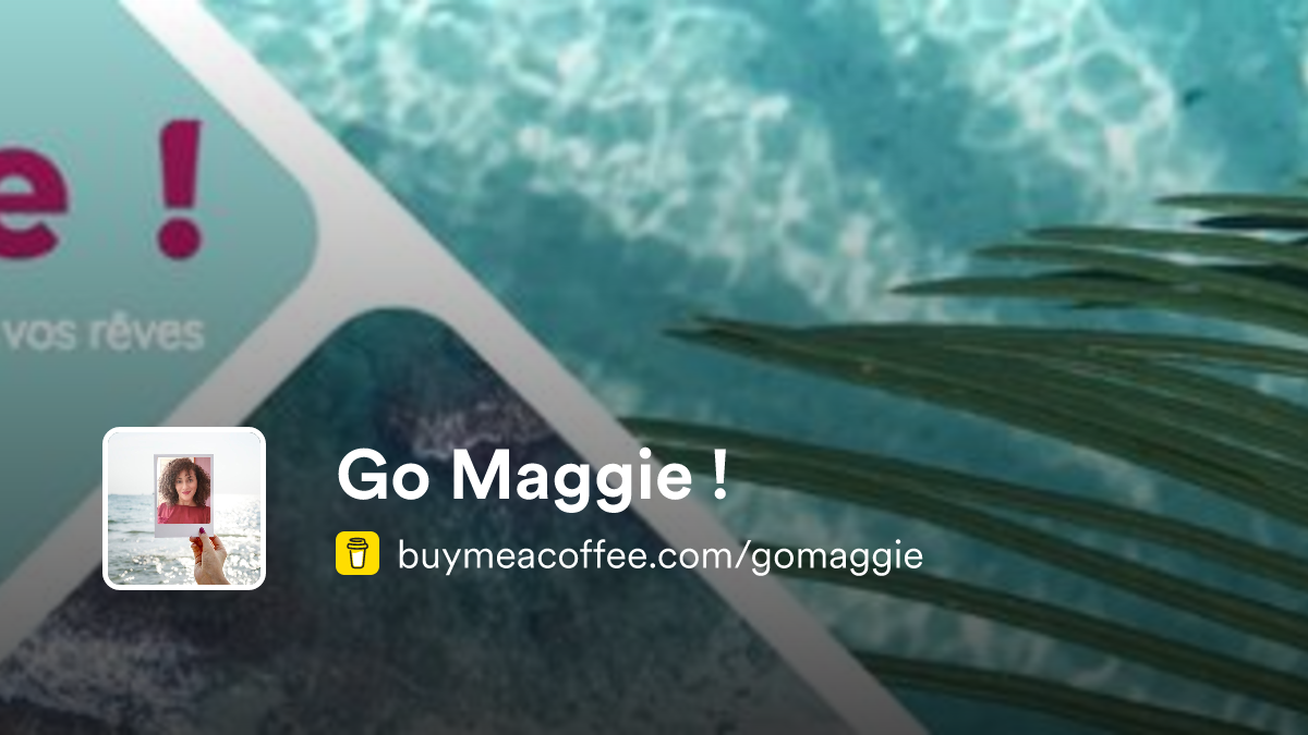 Go Maggie ! is Travel planner - Buymeacoffee