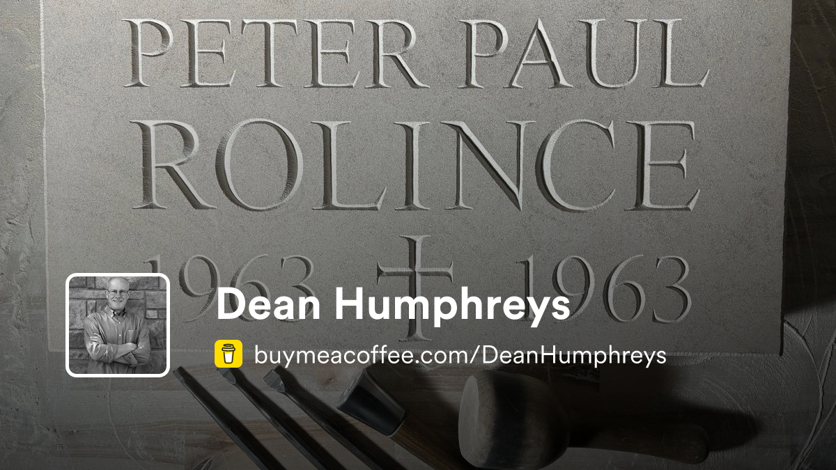 Dean Humphreys is Donating hand carved grave markers to the Diocese of ...