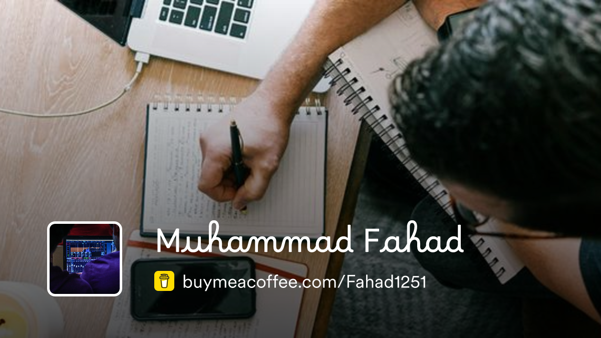 Extras | Muhammad Fahad - Buymeacoffee