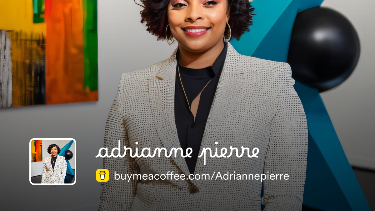 adrianne pierre - Buymeacoffee