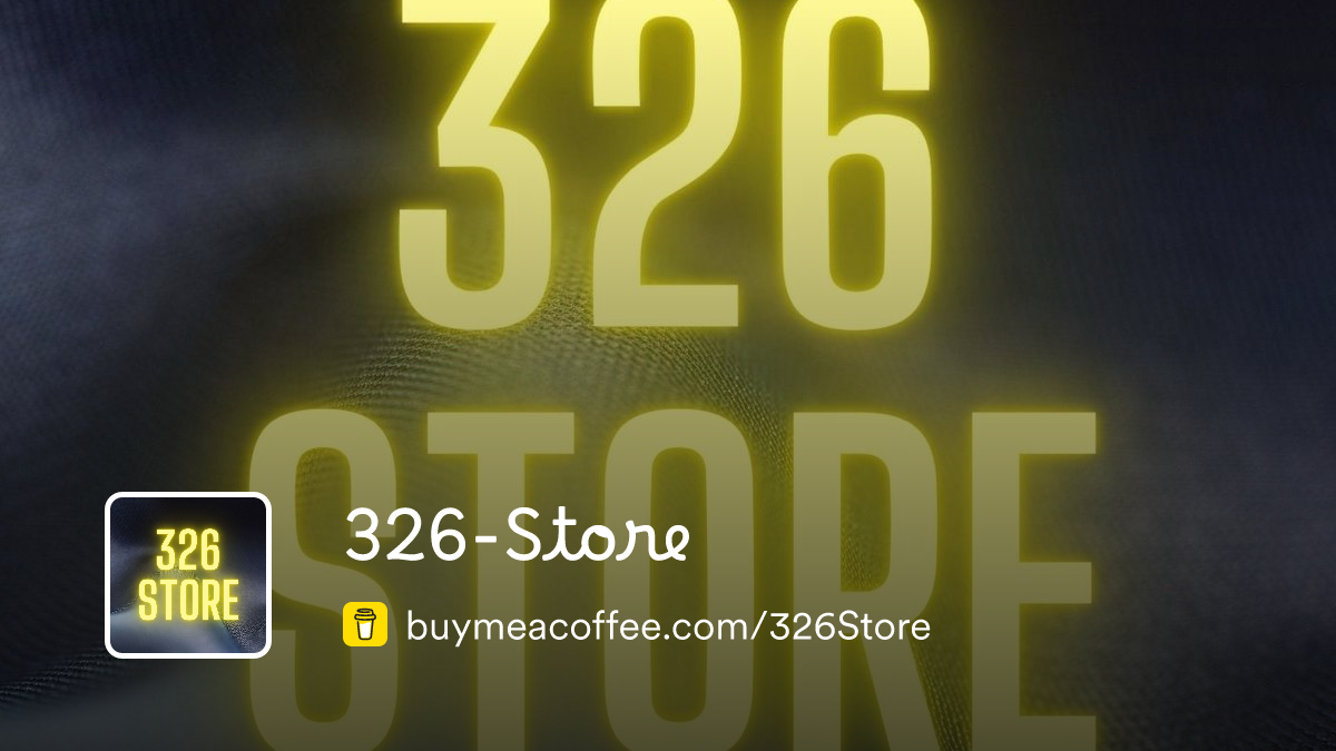 326-Store - Buymeacoffee