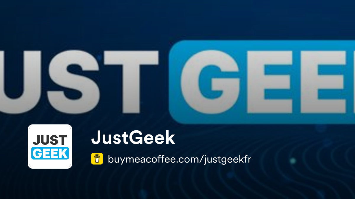 JustGeek - Buymeacoffee