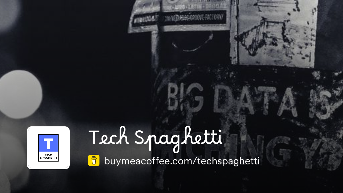 Tech Spaghetti is A Fusion of Data, AI, and Analytics, Served with a Twist of Innovation ...