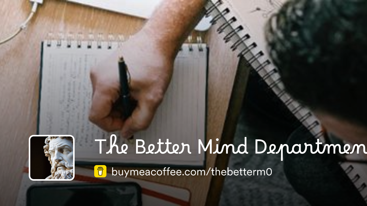 The Better Mind Department is Self-Improvement Videos - Buymeacoffee