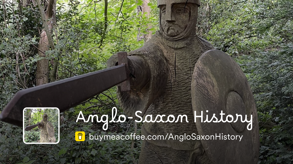 Anglo-Saxon History - Buymeacoffee