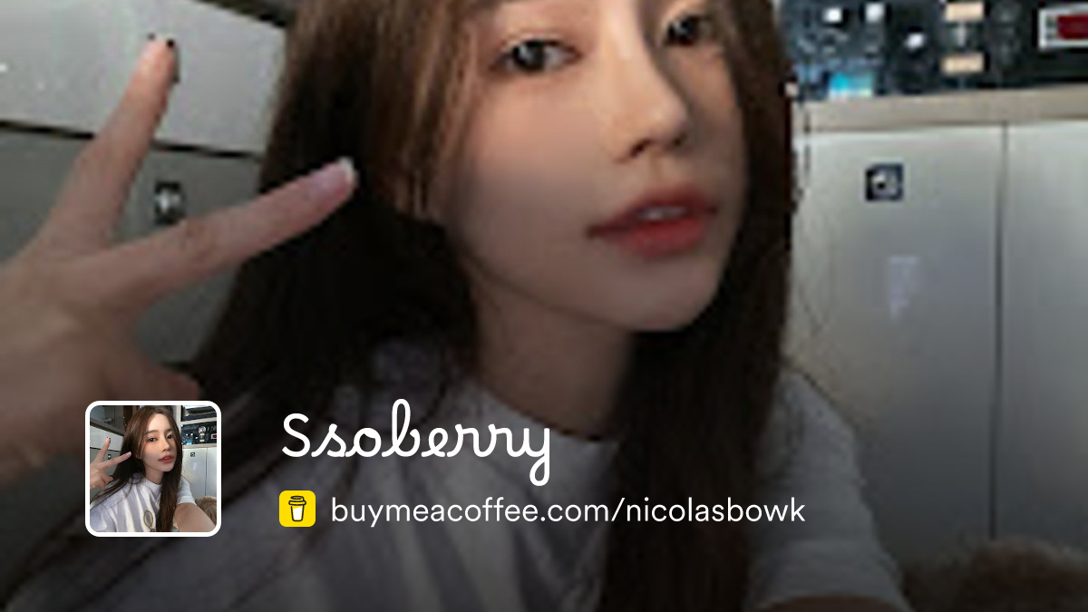 Ssoberry - Buymeacoffee