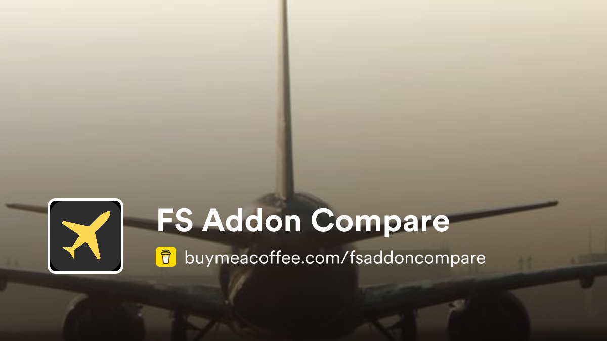 FS Addon Compare is Comparing the price of MSFS Addons - Buymeacoffee