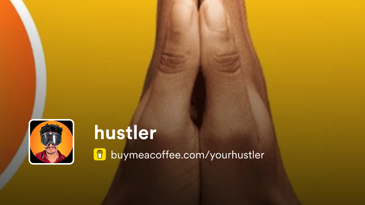 hustler is FINDING TRUTH - Buymeacoffee
