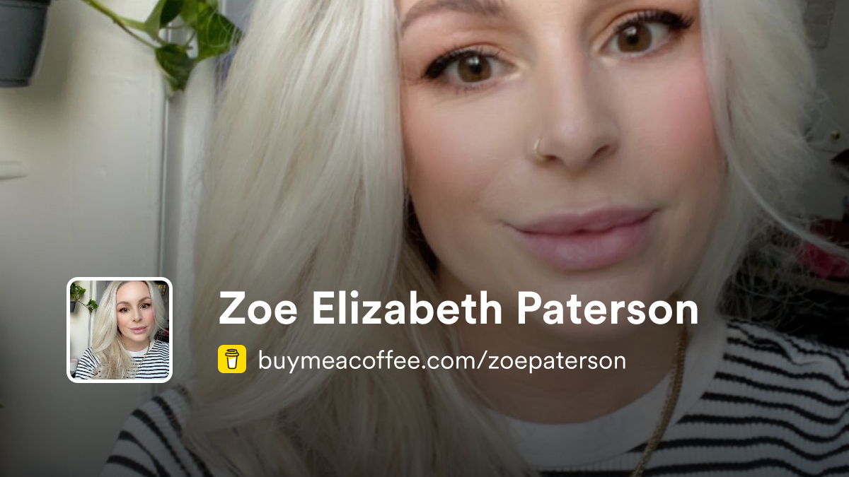 Zoe Elizabeth Paterson is Tubie pads and bag covers - Buymeacoffee