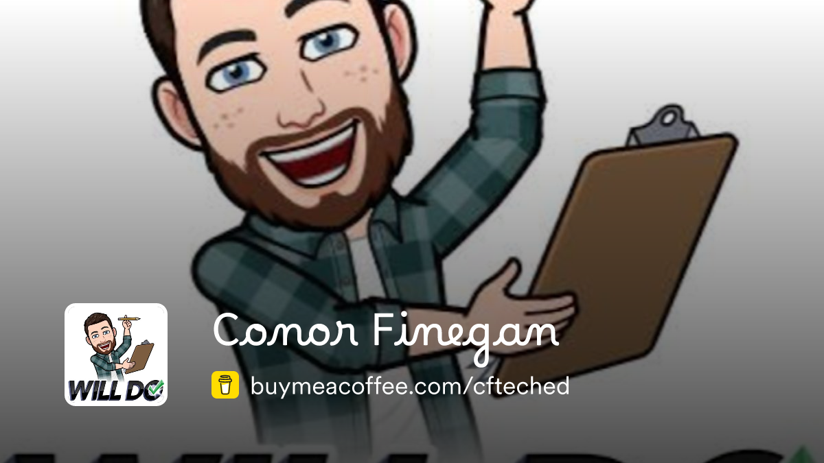 Conor Finegan - Buymeacoffee