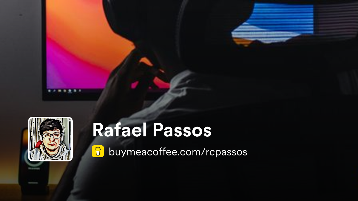 Rafael Passos is building simple, open-source tools to help people - Buymeacoffee