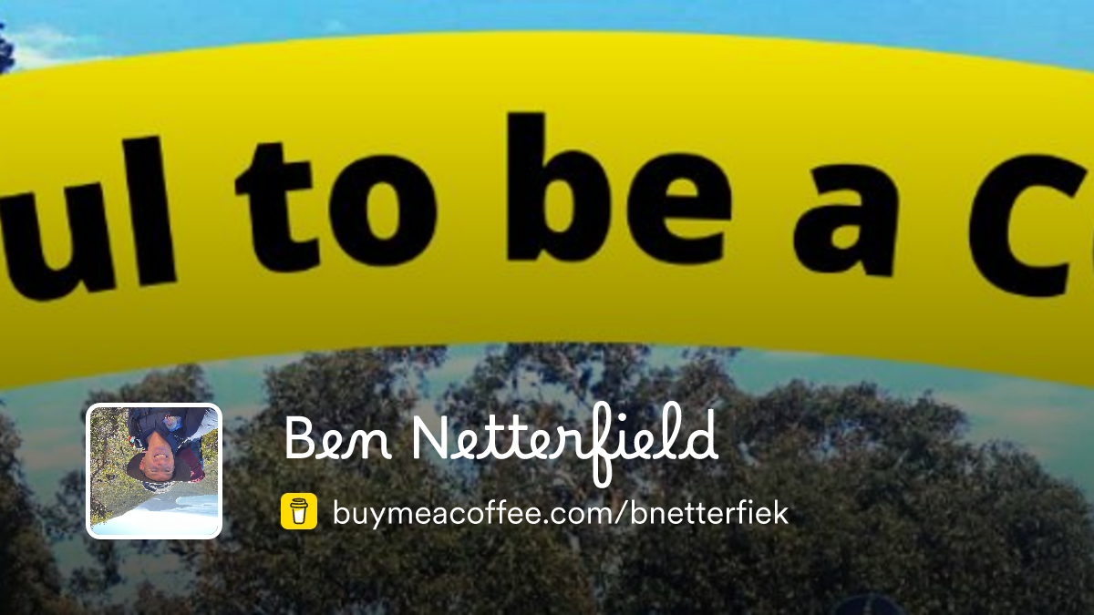 Ben Netterfield is Leadership Coaching - Buymeacoffee