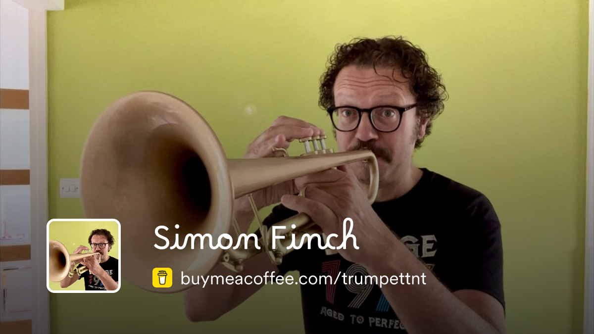 Simon Finch is creating impactful videos on YouTube for trumpeters that ...