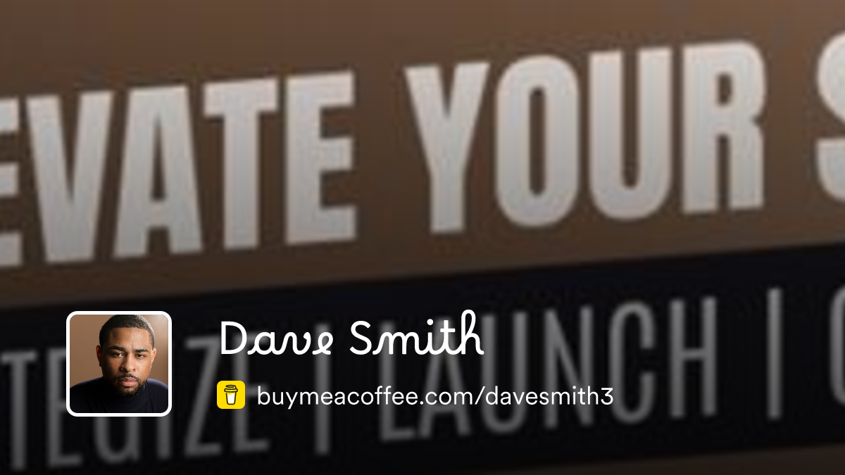 Extras | Dave Smith - Buymeacoffee