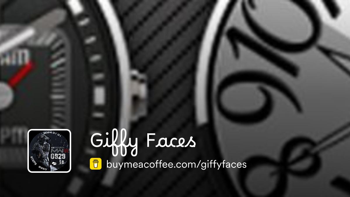 Giffy Faces is watch faces, replica faces, original faces - Buymeacoffee