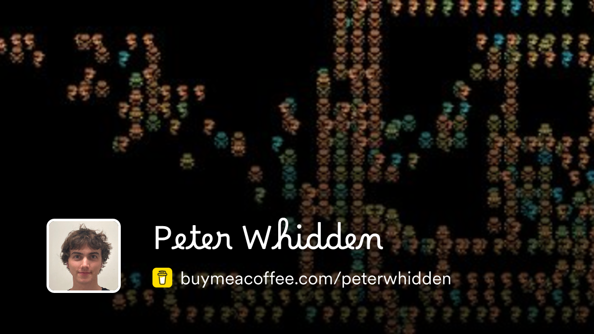 Peter Whidden - Buymeacoffee