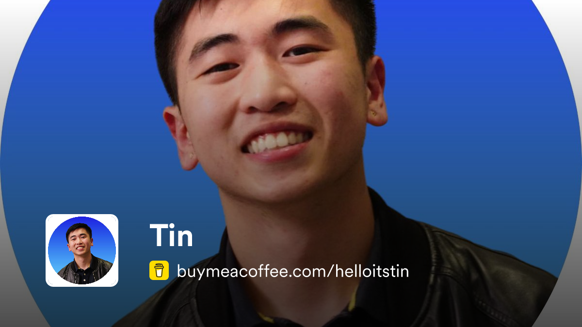 Tin - Buymeacoffee