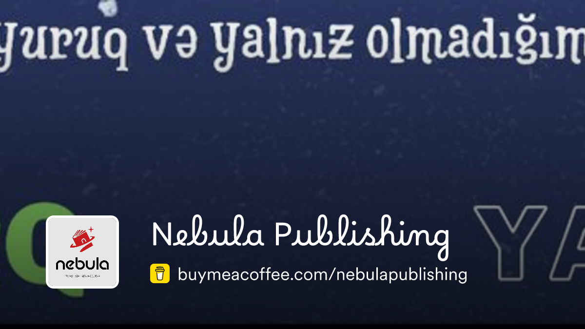 Nebula Publishing is publishing books - Buymeacoffee