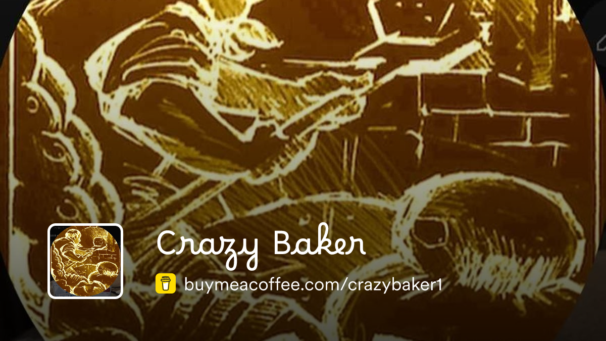 Crazy Baker is Baking & Recipes - Buymeacoffee