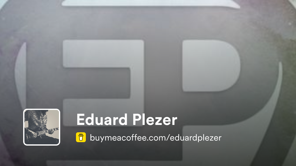Eduard Plezer is creating guitar covers, original music and some ...